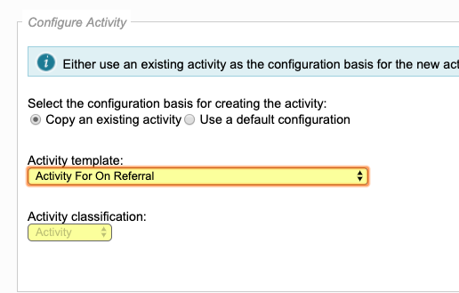 Step 4: Adding Venues, creating Activities and generating Sessions